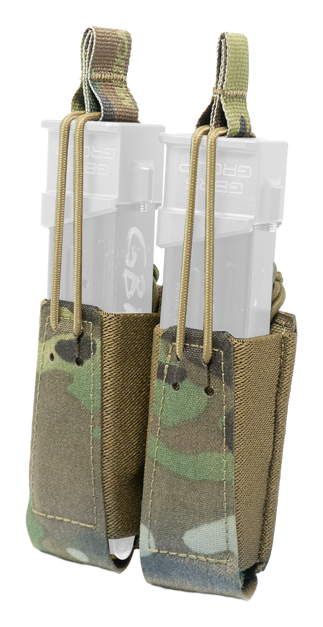 GBRS Group Double Pistol Magazine Pouch with Bungee Retention | Bass ...